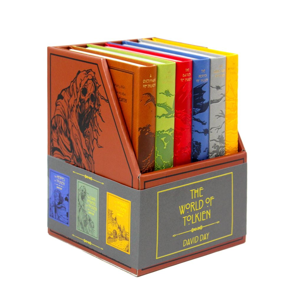 The World of Tolkien Complete 6 Books Box Set, Flexibound, by David Day ...