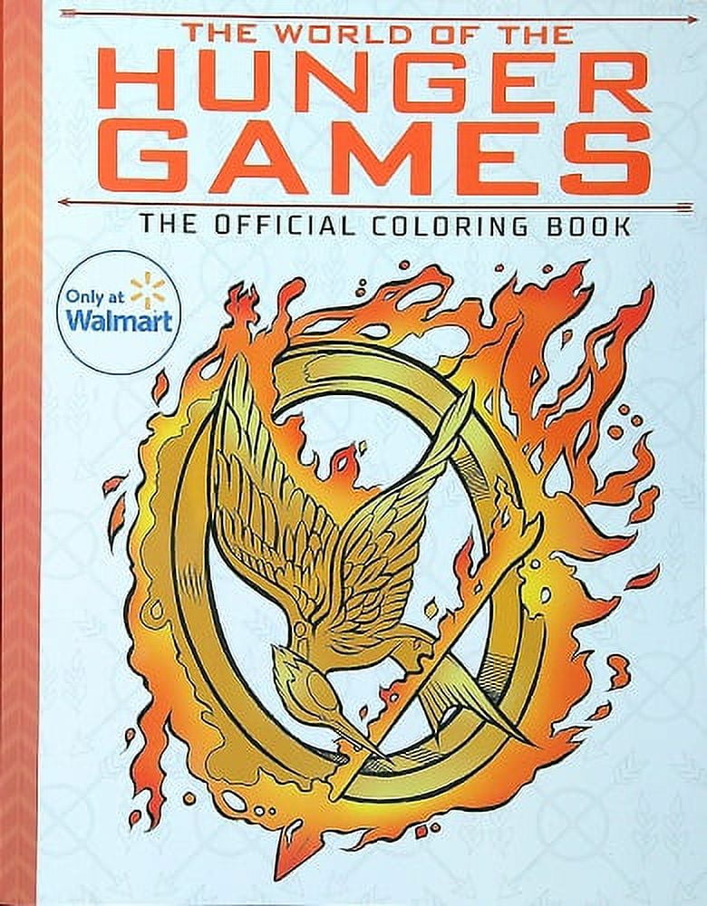 The World of the Hunger Games: The Official Coloring Book (Paperback) (Walmart Exclusive ...