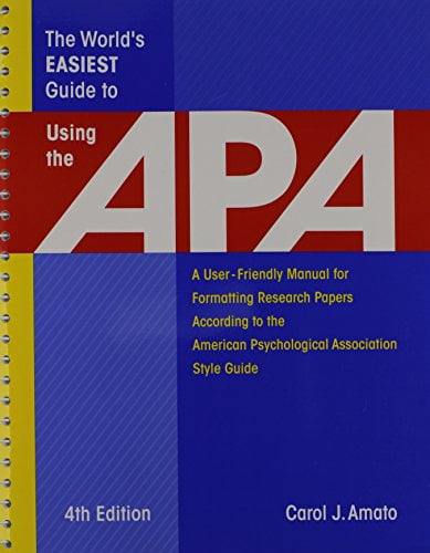 Pre-Owned The World's Easiest Guide to Using the APA Paperback ...