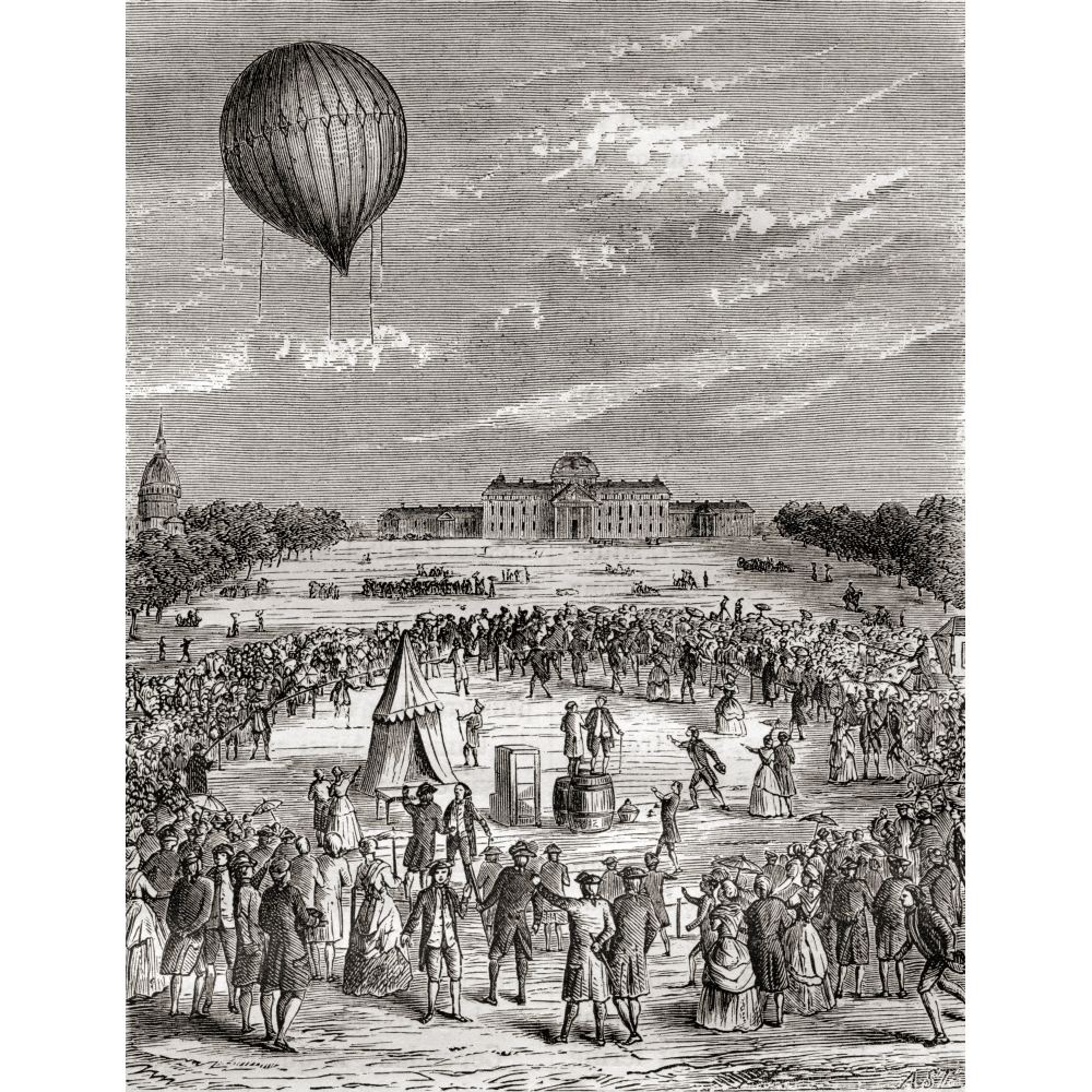 The World's First Hydrogen Balloon Launched Over The Champs De Mars ...