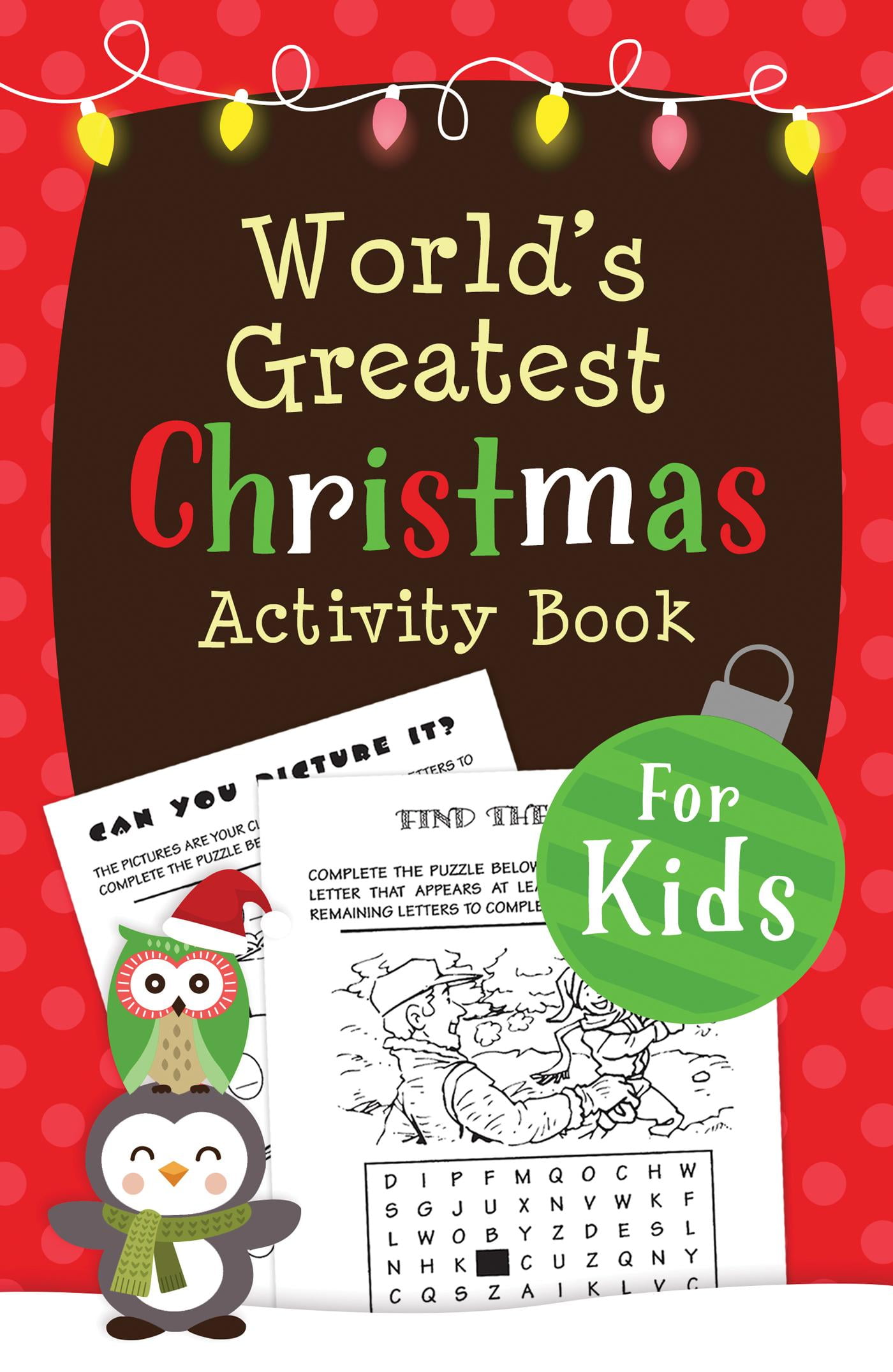 The World's Greatest Christmas Activity Book for Kids (Paperback ...