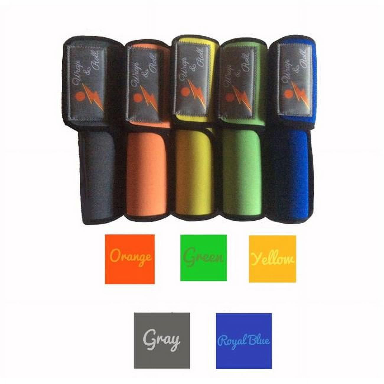 The Wrap & Roll Foam Roller and Resistance Band Fastener Safety Cover ...