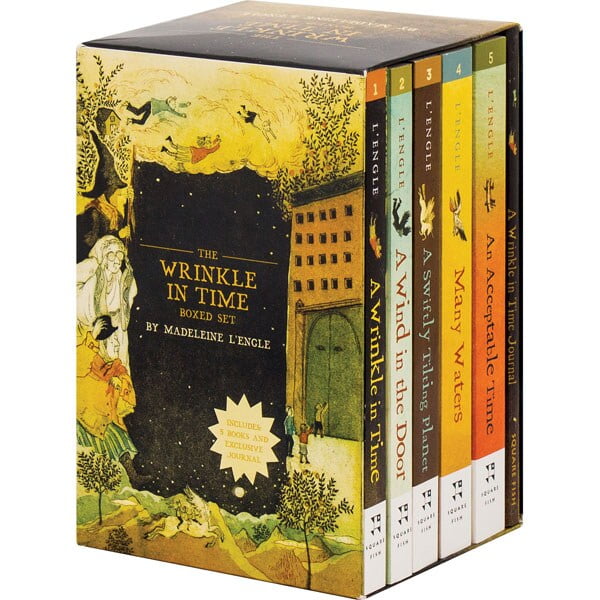 Walmart's Complete Collection: Wrinkle in Time Boxed Set with 5 Books ...