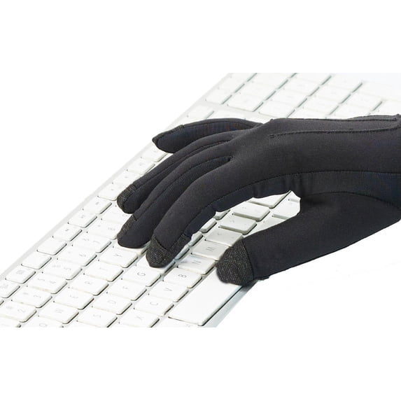 The Writer's Glove, Thin Warm Gloves for Typing, Touchscreen, Extra ...