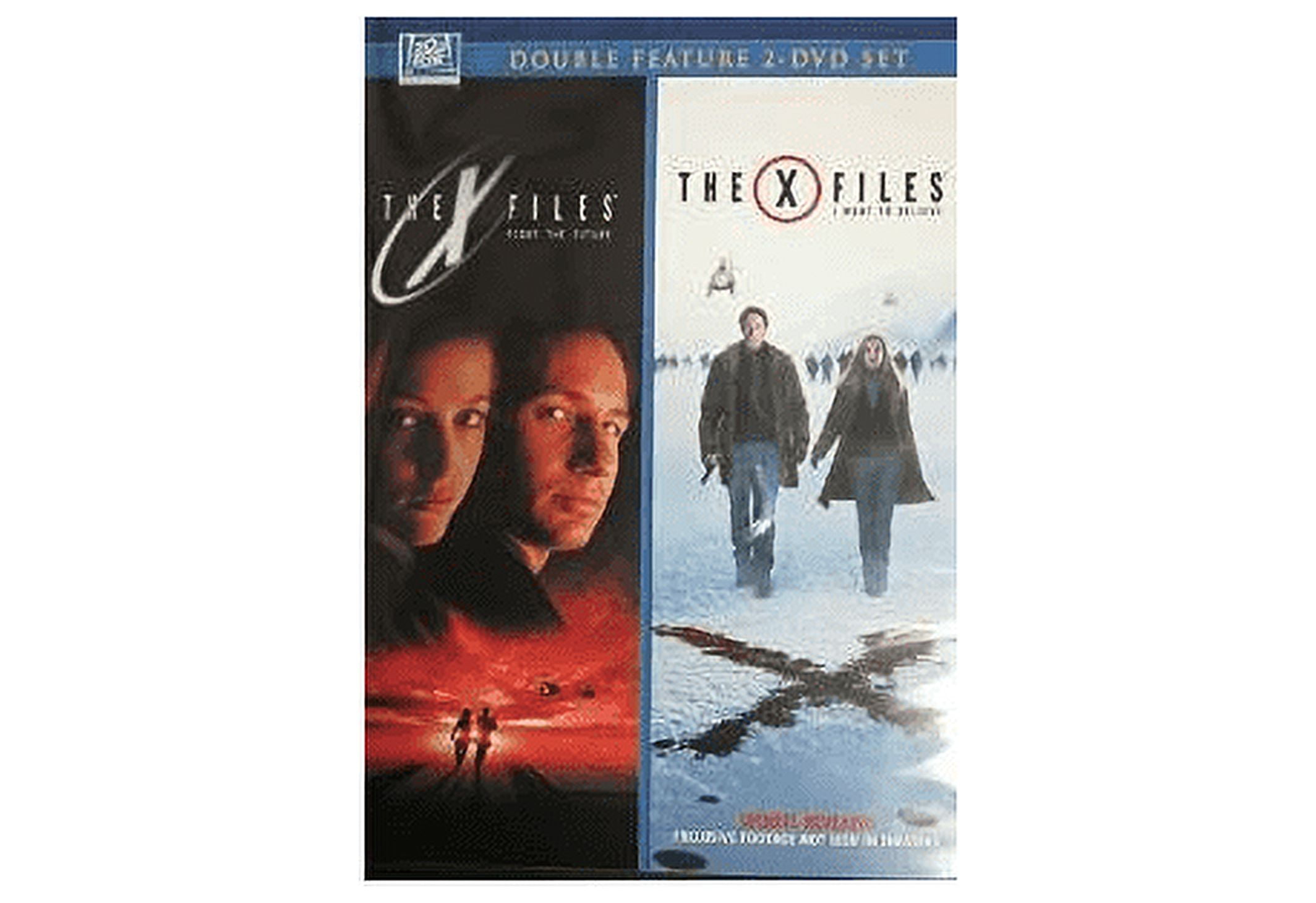 The X-Files Double Feature DVD (Fight the Future & I Want to Believe ...