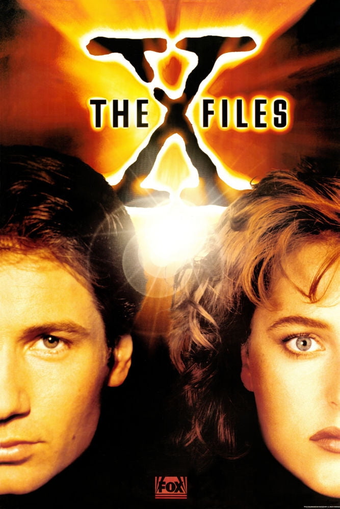 The X-Files Mulder And Scully Poster #02 11x17in Multi Color Rectangle ...