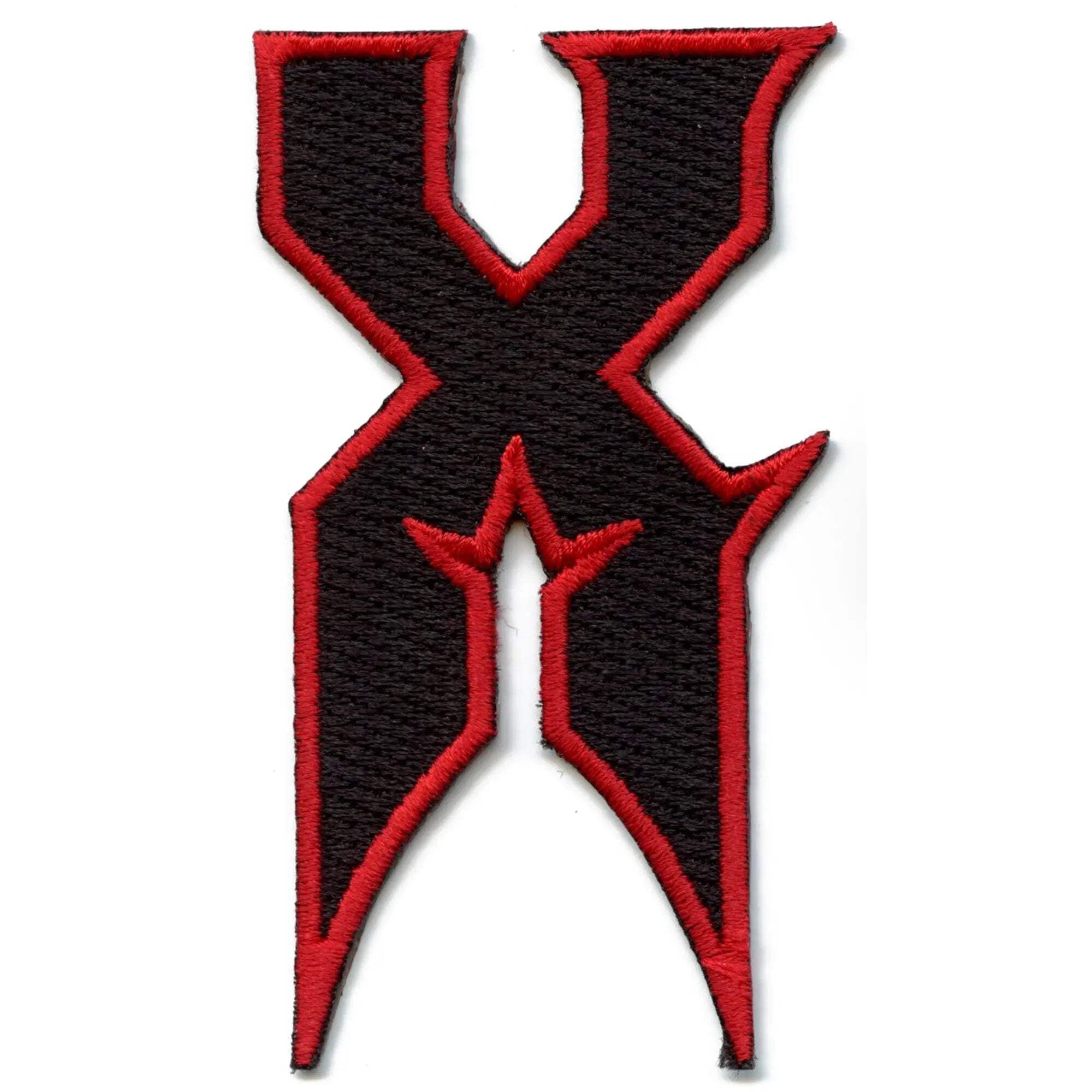 The X Logo Rapper Symbol Embroidered Iron On Patch - Walmart.com