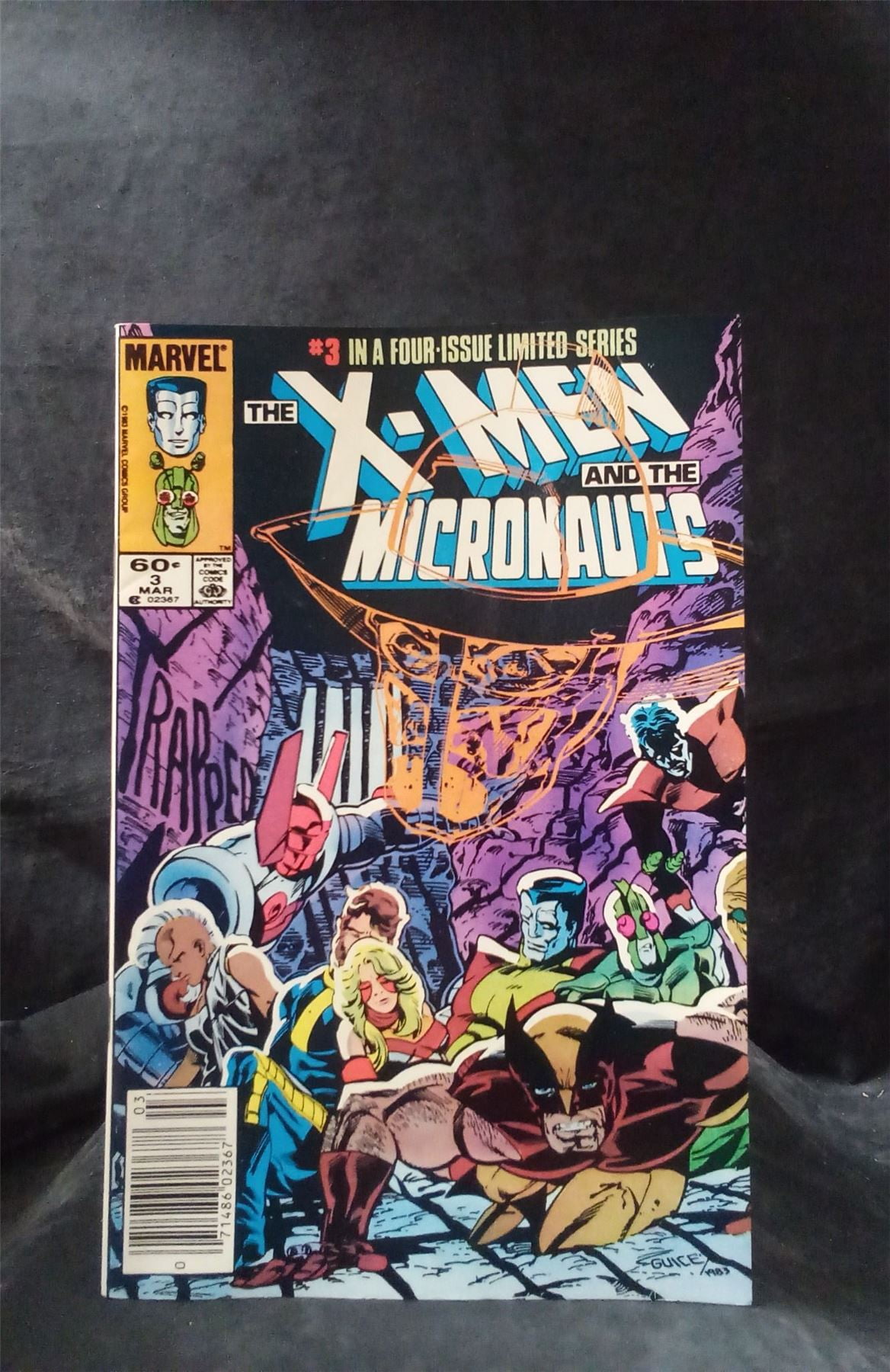 Pre-Owned The X-Men and The Micronauts #3 1984 Marvel Comics Comic Book ...