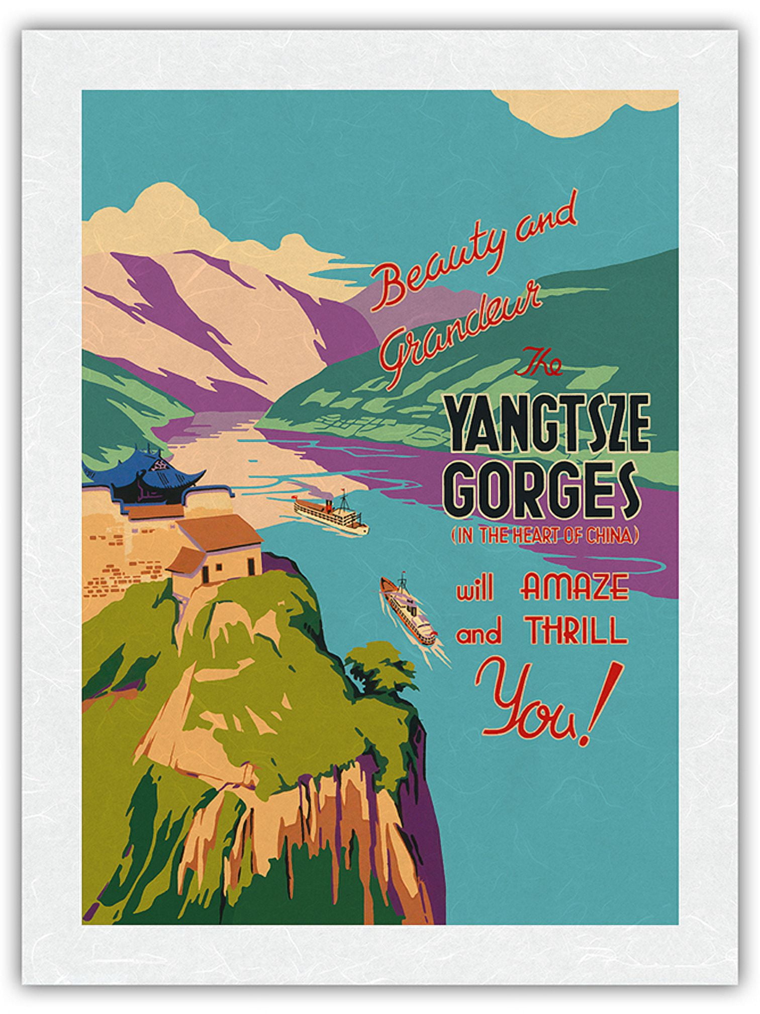 The Yangtsze (Yangtze) River Gorges - In the Heart of China - Beauty ...