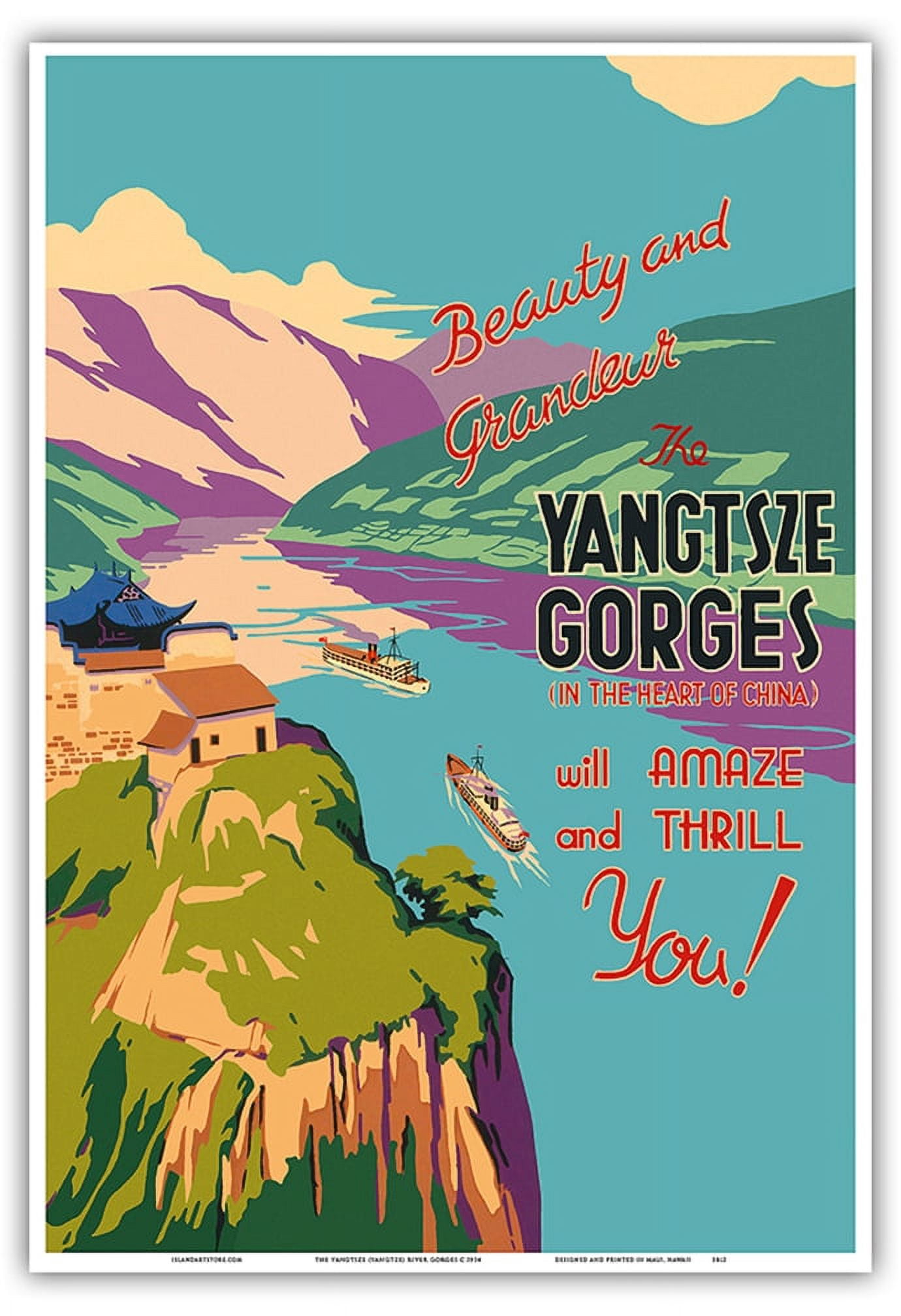 The Yangtsze (Yangtze) River Gorges - In the Heart of China - Beauty ...