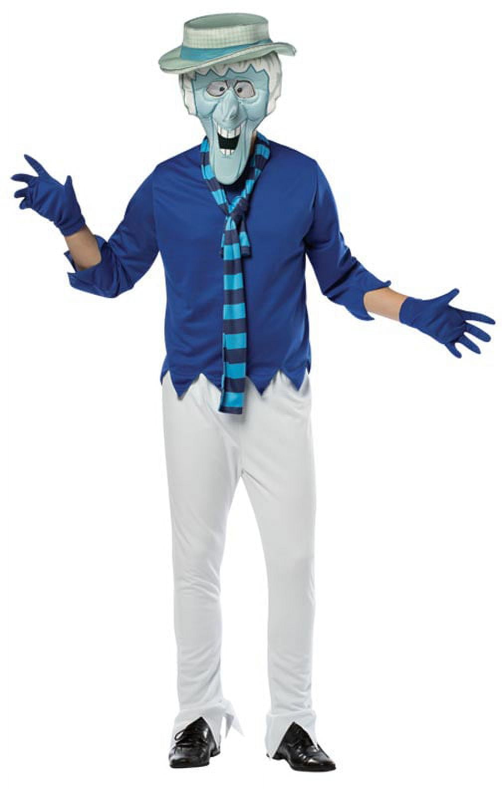 Rasta Imposta Mr. Snow Miser Fancy-Dress Costume for Men with Full Mask ...