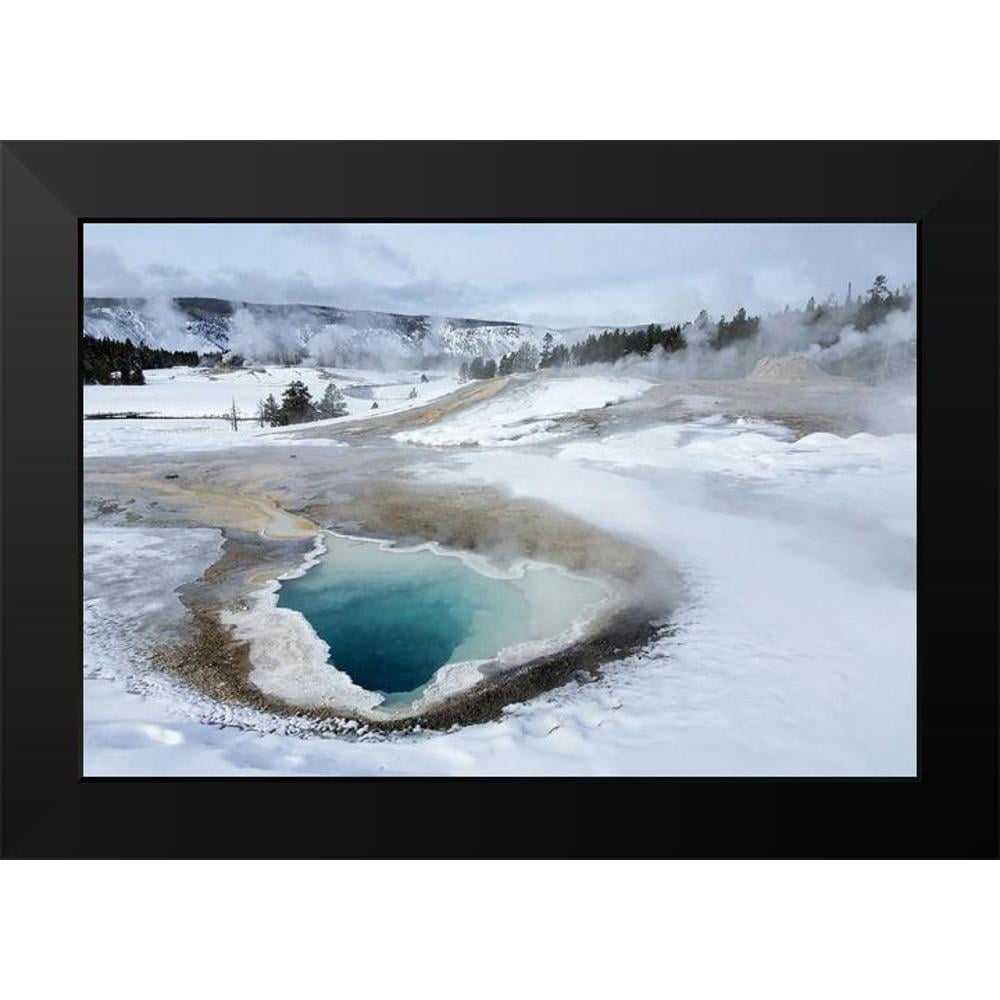 The Yellowstone Collection 14x11 Black Modern Framed Museum Art Print ...