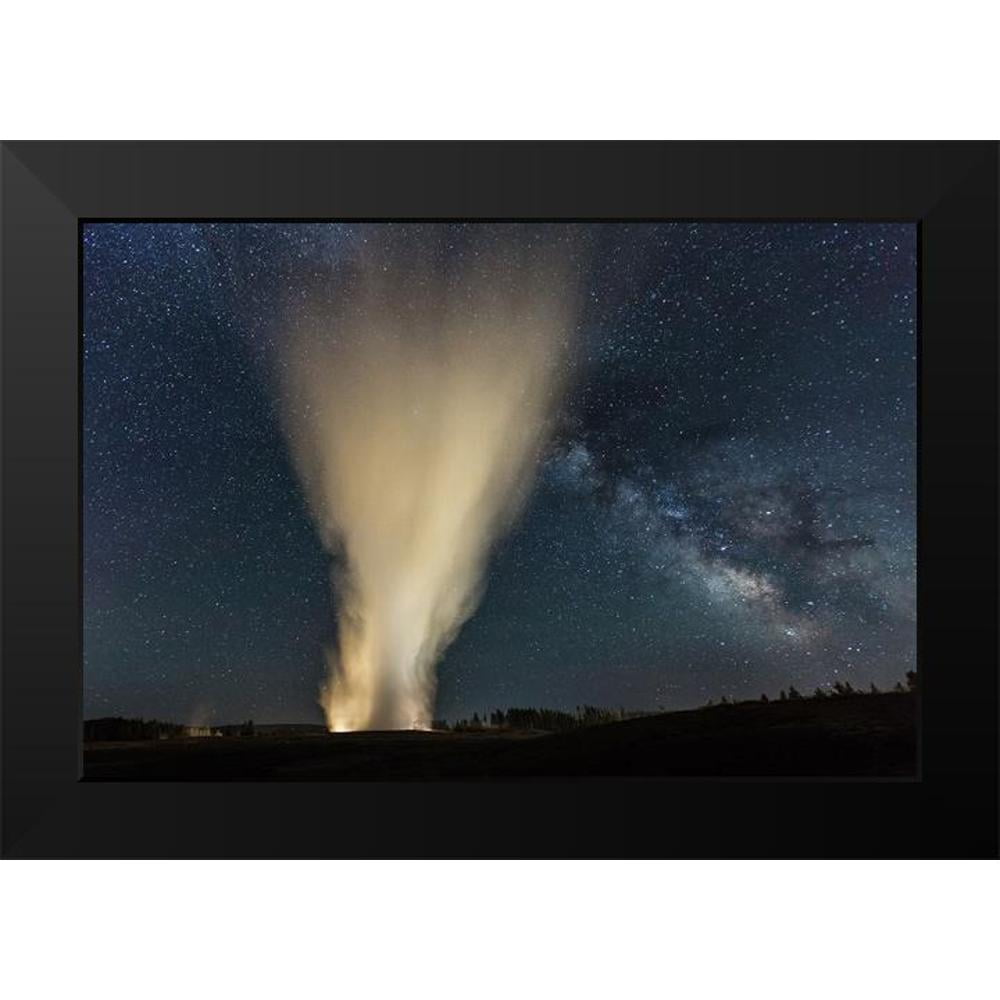 The Yellowstone Collection 14x11 Black Modern Framed Museum Art Print ...