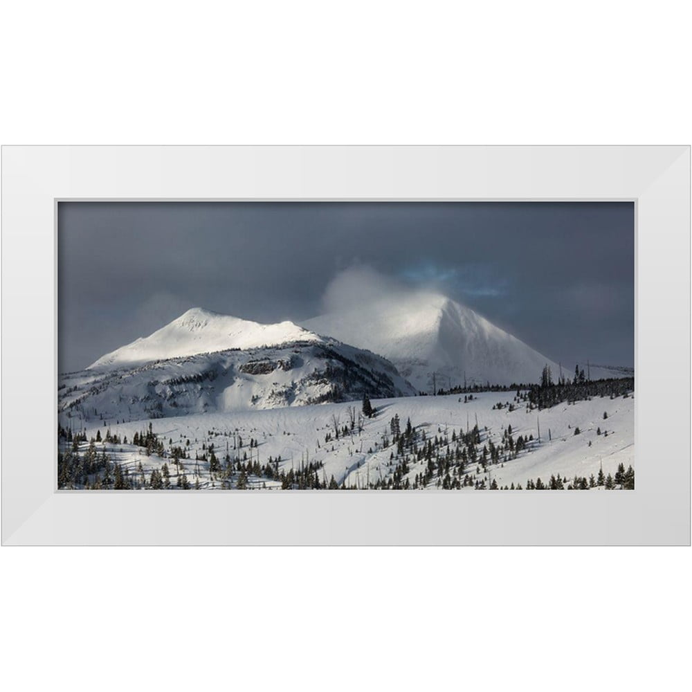 The Yellowstone Collection 18x11 White Modern Wood Framed Museum Art ... The Yellowstone Collection 18x11 White Modern Wood Framed Museum Art ...