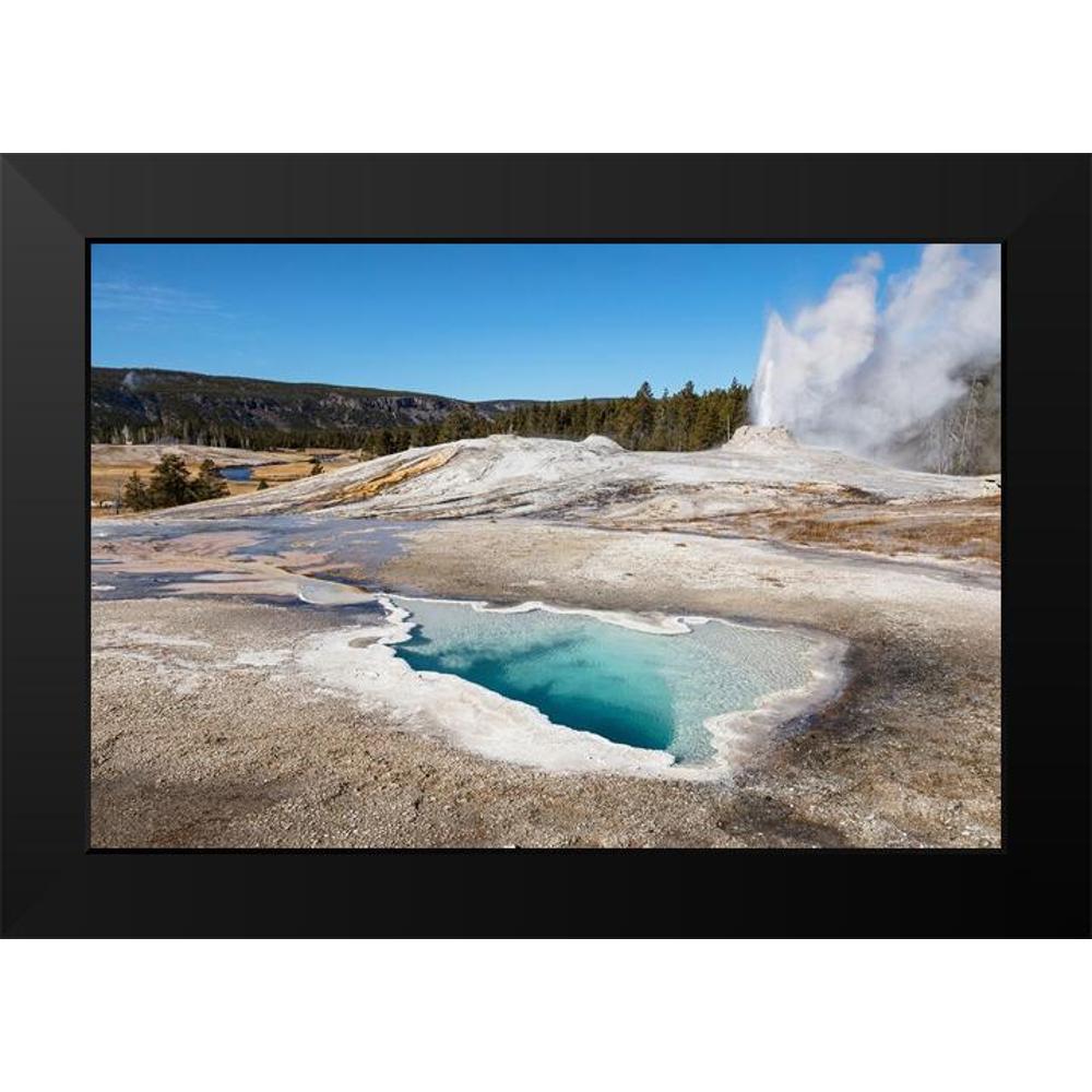 The Yellowstone Collection 24x17 Black Modern Framed Museum Art Print ...