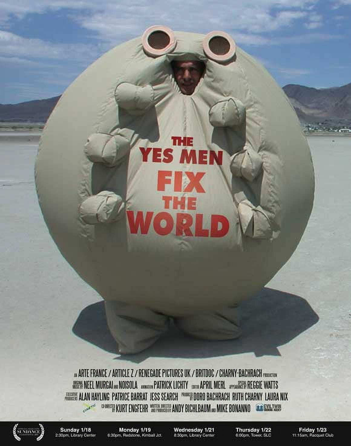 The Yes Men Fix the World - movie POSTER (Style A) (27" x 40") (2009 ...