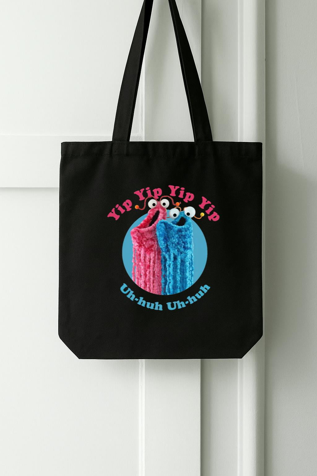 The Yip-Yips Sesame Street Muppets Vintage Tote Bag, The Muppets Lover ...
