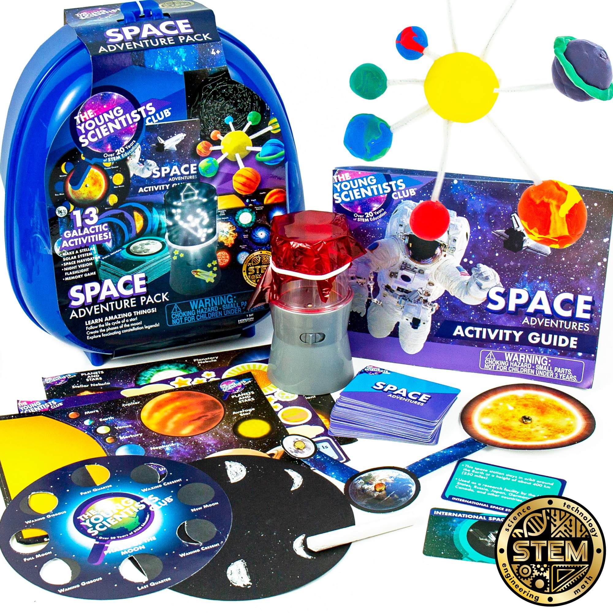 The Young Scientists Club OIF8 Space Adventures Pack, STEM Kit, 13 ...