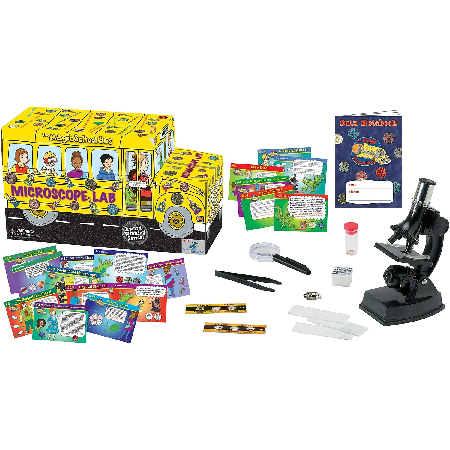 The Young Scientists Club The Magic School Bus Microscope Lab Kit ...