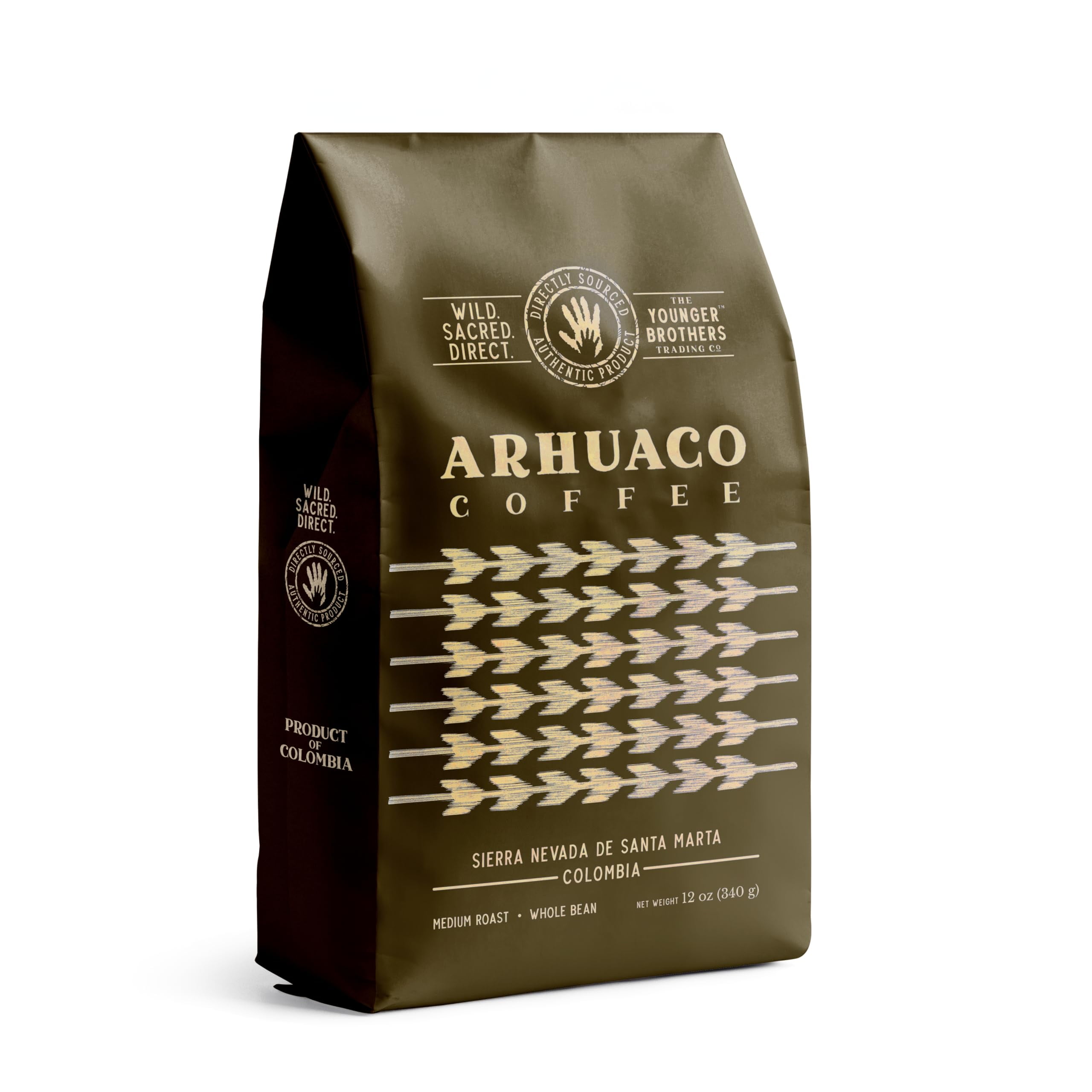 The Younger Brothers wild Colombian coffee, indigenous 'Wild Organic ...
