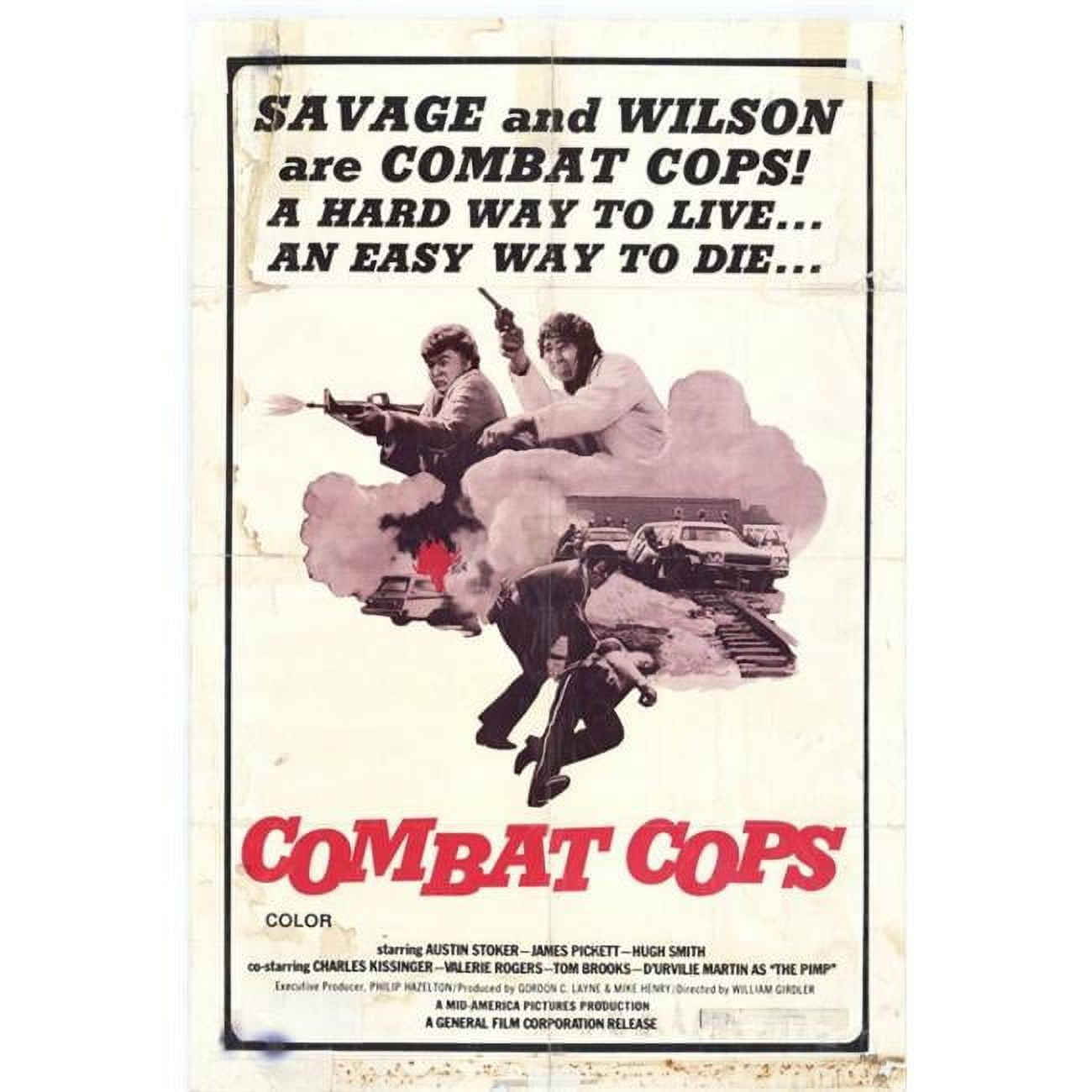 The Zebra Killer Movie Poster - 27 x 40 in. - Walmart.com