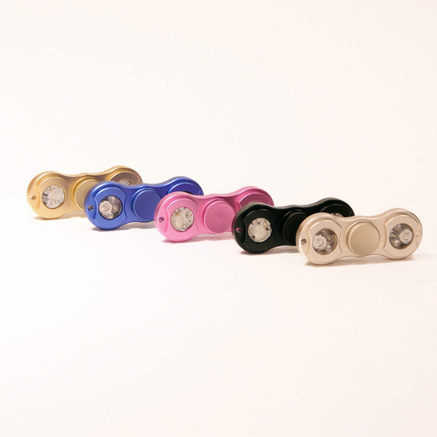The Zeekio LED Thumb Fidget Spinner with Hybrid Ceramic Bearing (Blue ...