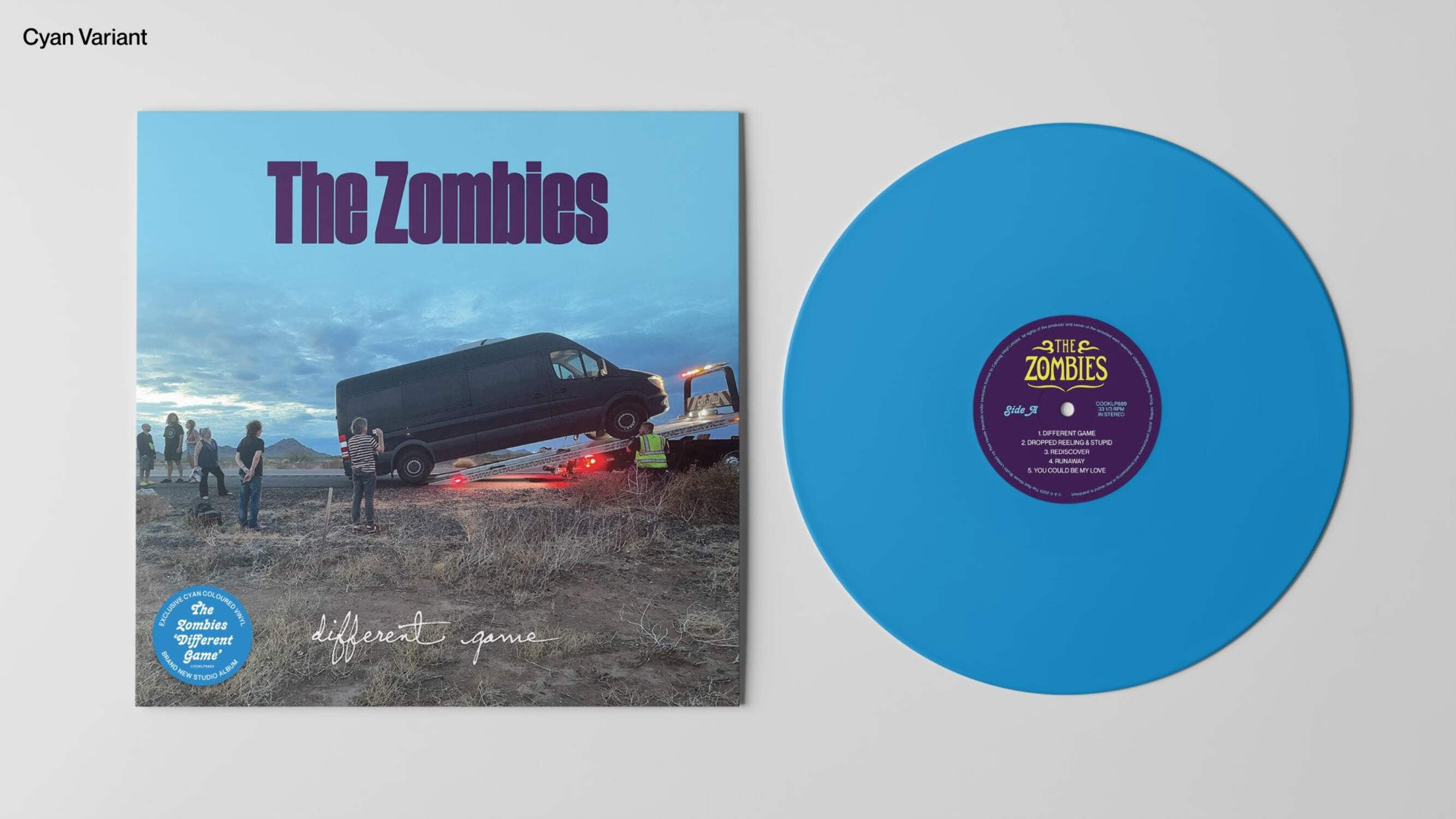 The Zombies- Different Game (Indie Exclusive Cyan Blue) - Walmart.com