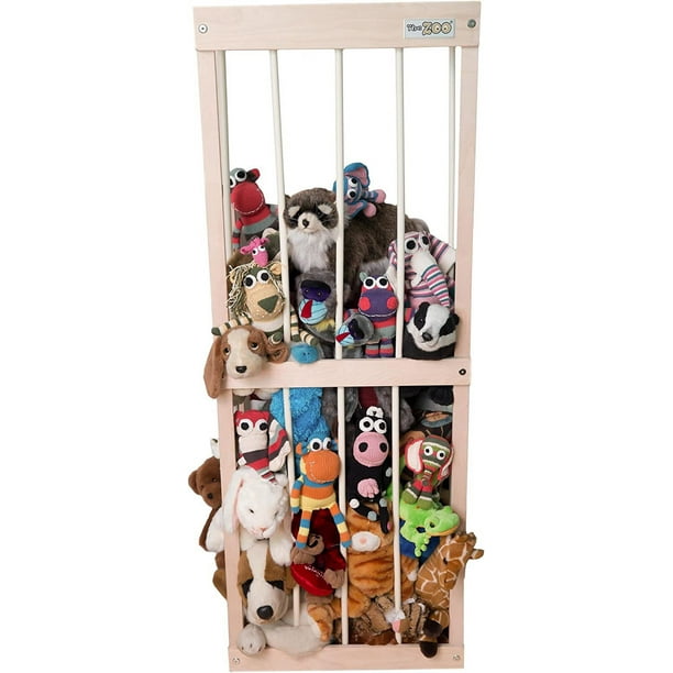 The Zoo Stuffed Animal Storage Plush Animal Storage Holder Zoo Cage for ...
