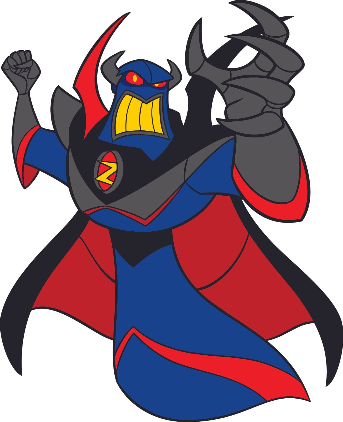 The Zurg Toy Story Cartoon Color Customized Wall Decal - Custom Vinyl ...