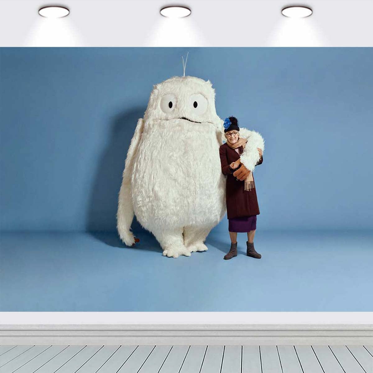 The abominable snow baby school Poster Backdrop Banner Party Supplies ...