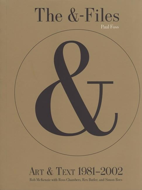 The &-Files: Art & Text 1981-2002, (Paperback) - Walmart.com