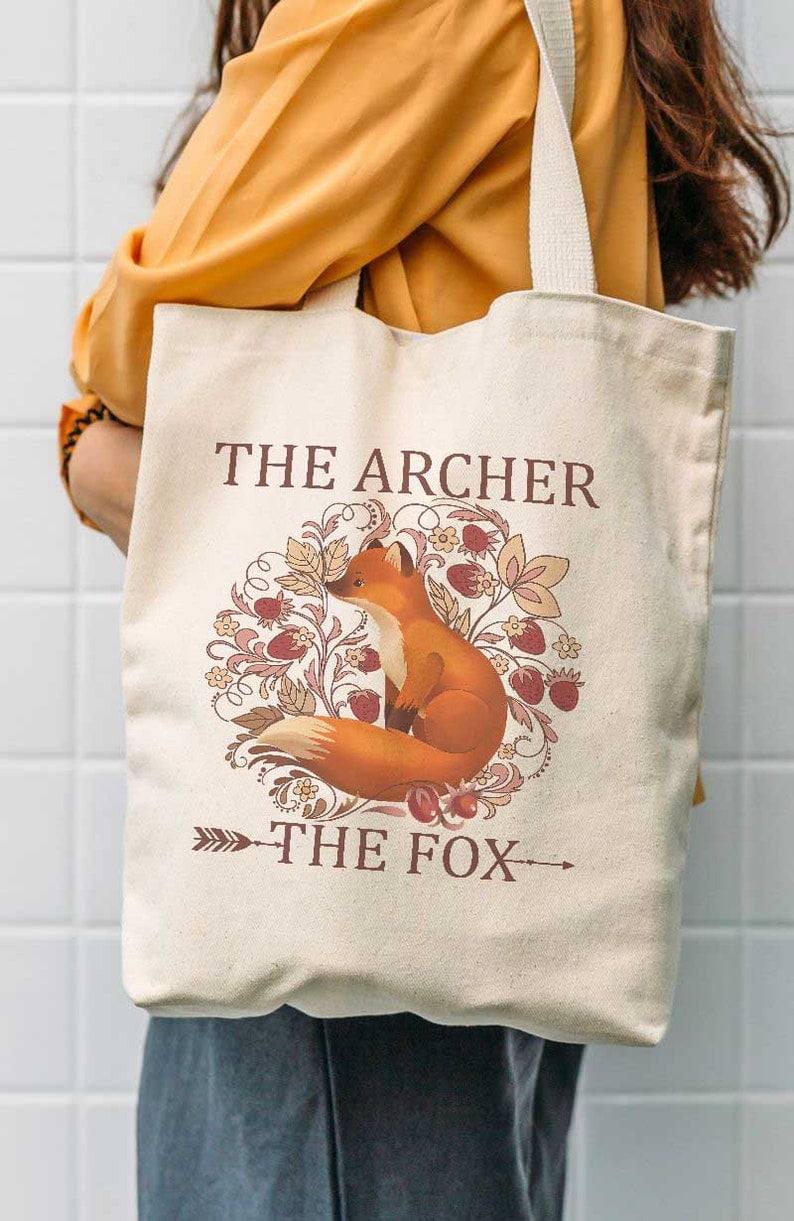 The archer and the fox pastel Tote Bag, Once Upon A Broken Heart ...