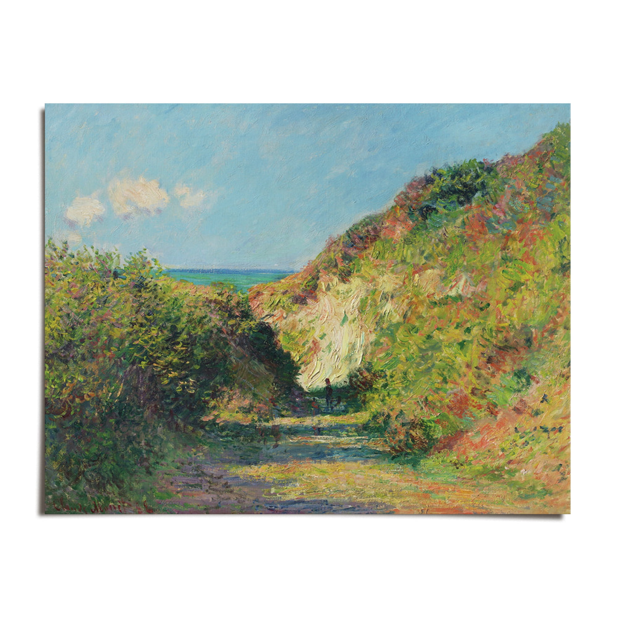 The arches of roses, Giverny, The flowering arches, 1913 - Claude Monet ...