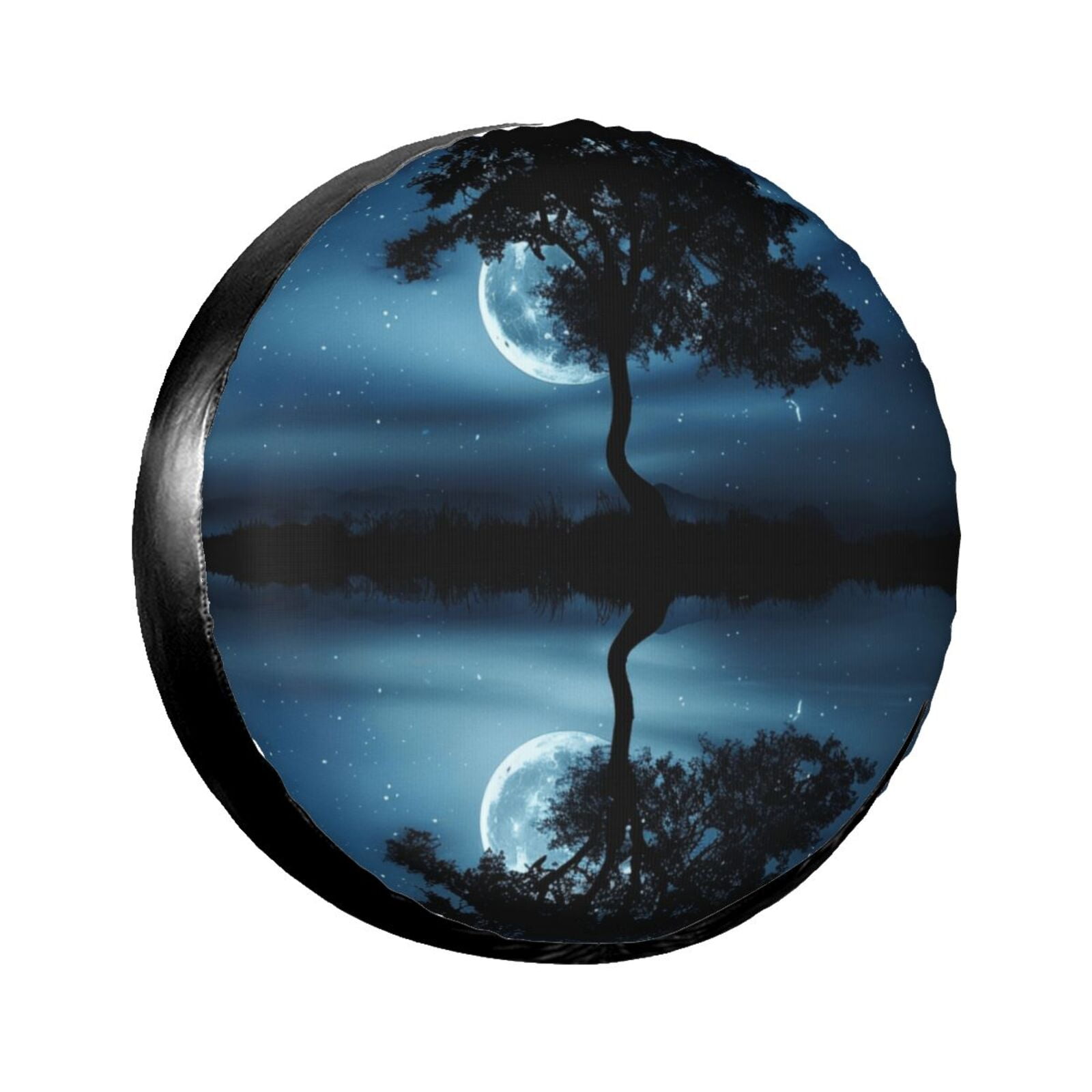 The art of reflecting light The spare tire cover is suitable for ...