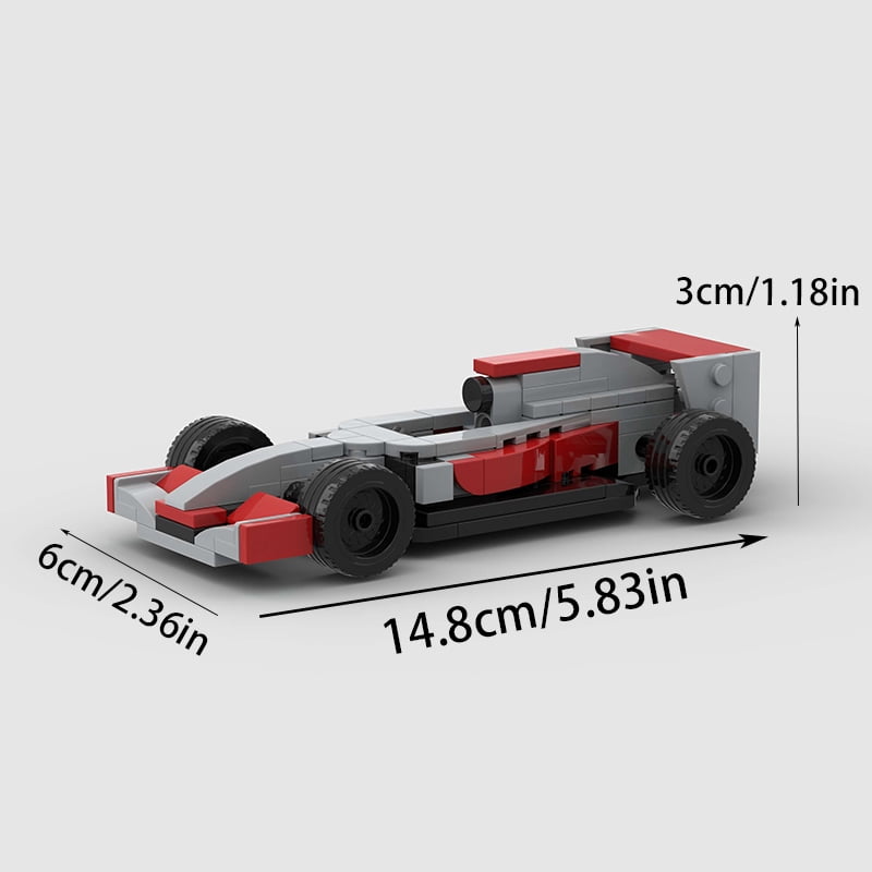 The best gift for fans, building blocks racing car assembly model, let ...