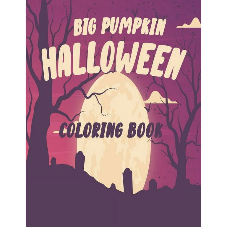 big halloween coloring book