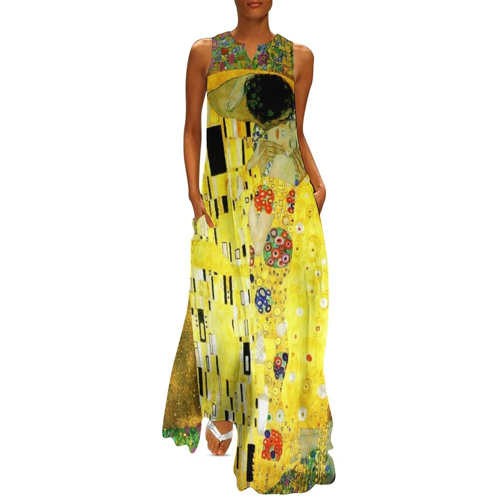 The by Gustav Klimt Long Dress long dress women woman dress elegant ...
