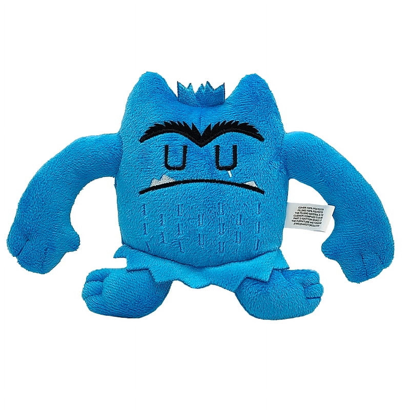 The color monster emo little monster doll plush toy funny expression ...