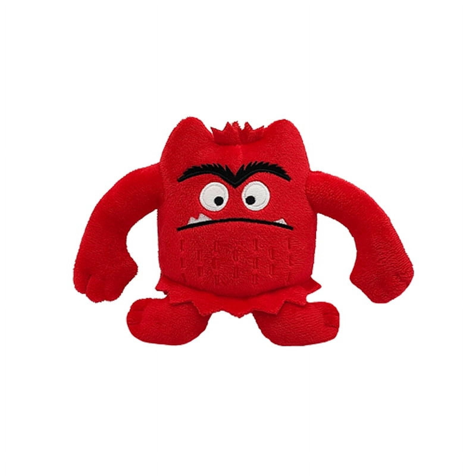 The color monster emo little monster doll plush toy funny expression ...