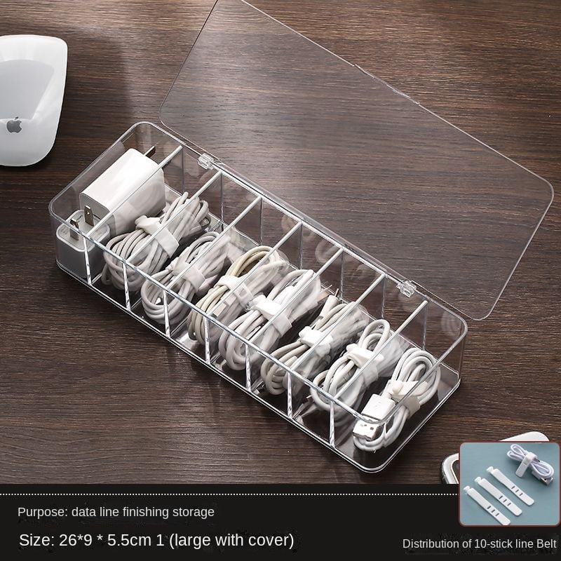 The data cable organizer is used for organizing mobile phone charging ...