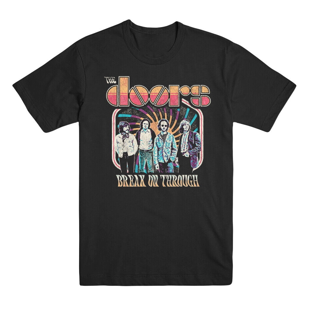 The doors Rock Band Break On Through T-Shirt To The Other Side 50th ...