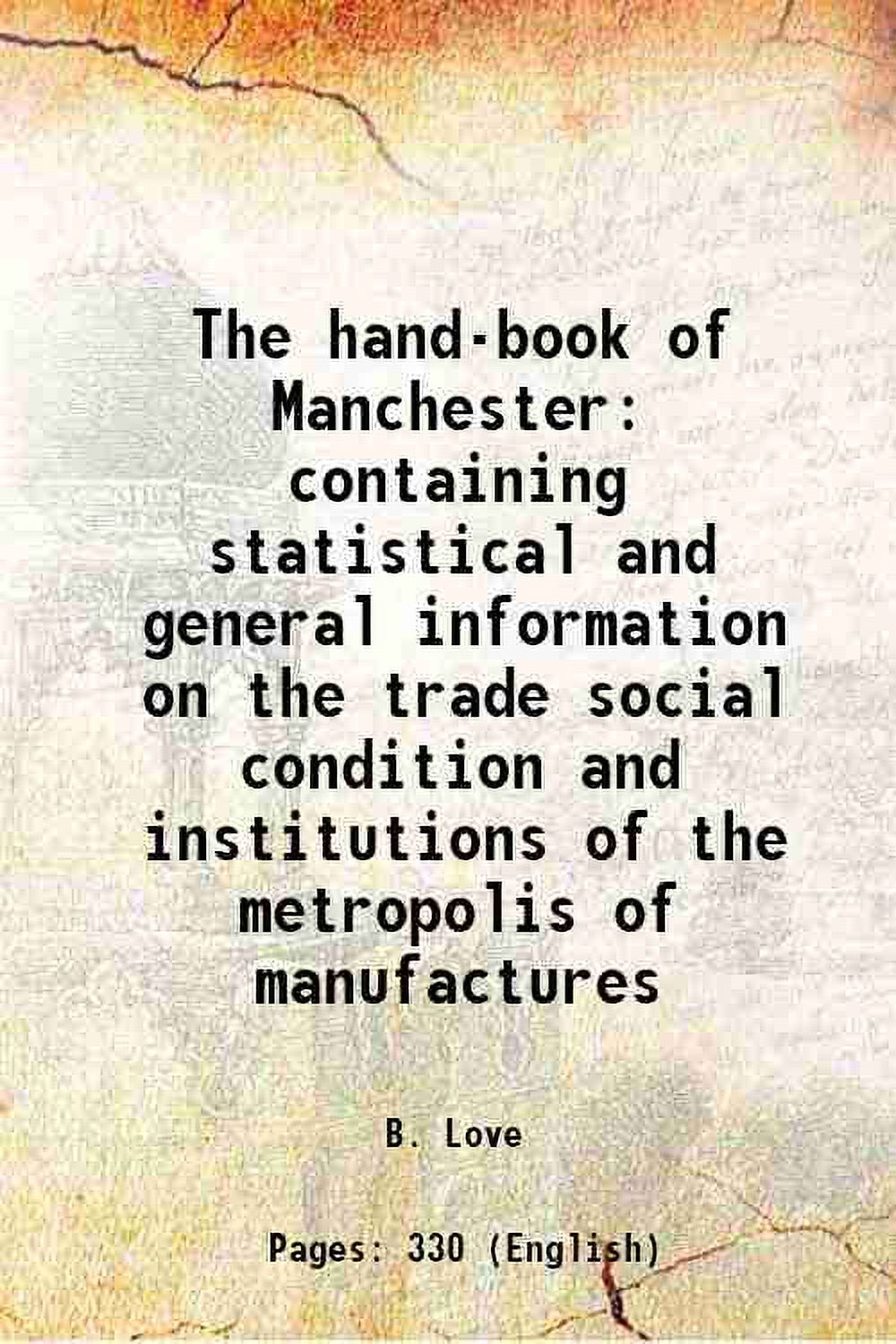 The hand-book of Manchester containing statistical and general ...