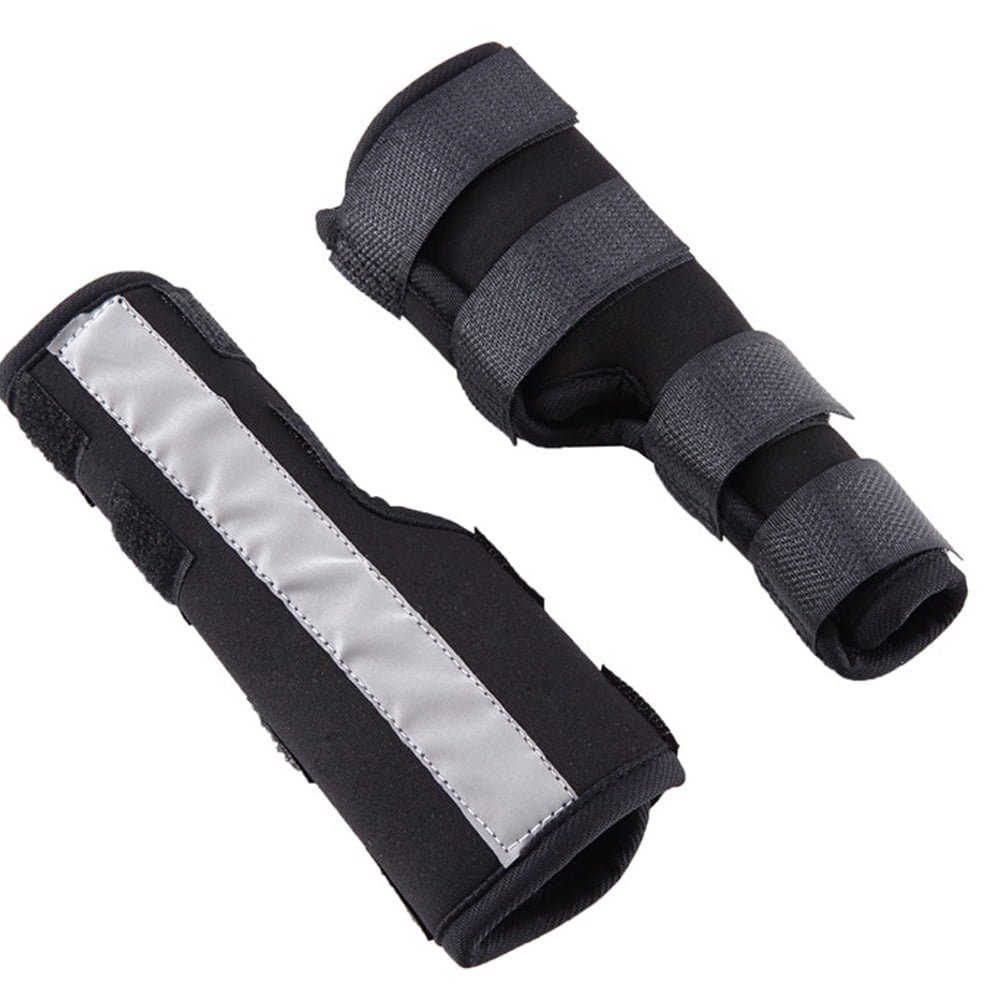 The hind leg joint wrap protects the wound while it heals, compresses ...