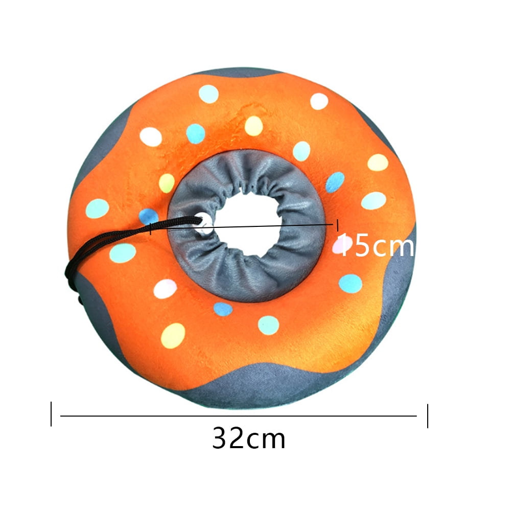 The inflatable collar protects the neck of cats and dogs to prevent ...