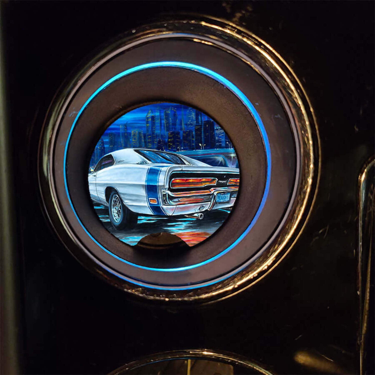 The king of muscle cars - MaddK Studio - car drink coaster - Walmart.com