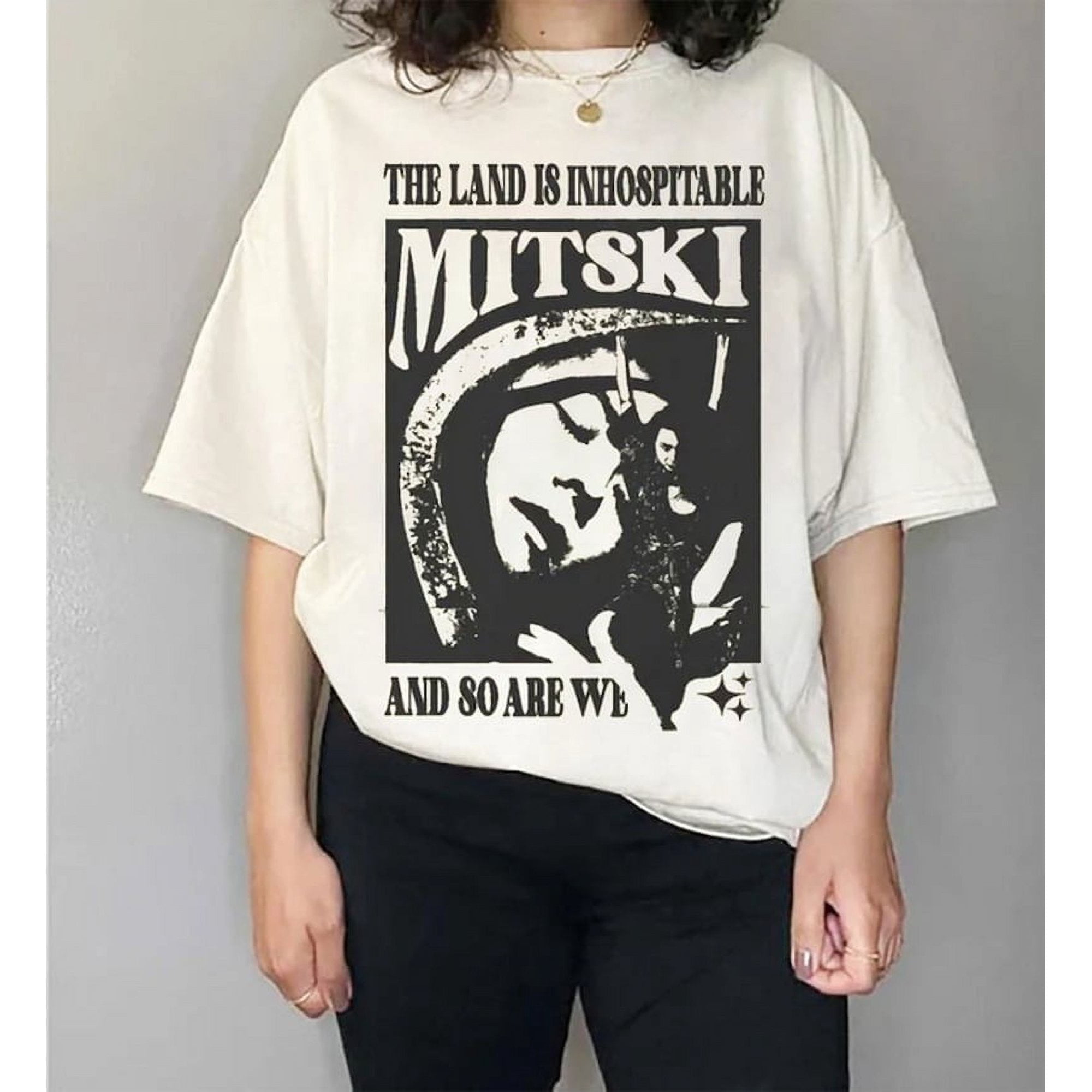 The land is inhospitable Shirt, Mitski Album Shirt, Mitski Album Shirt ...