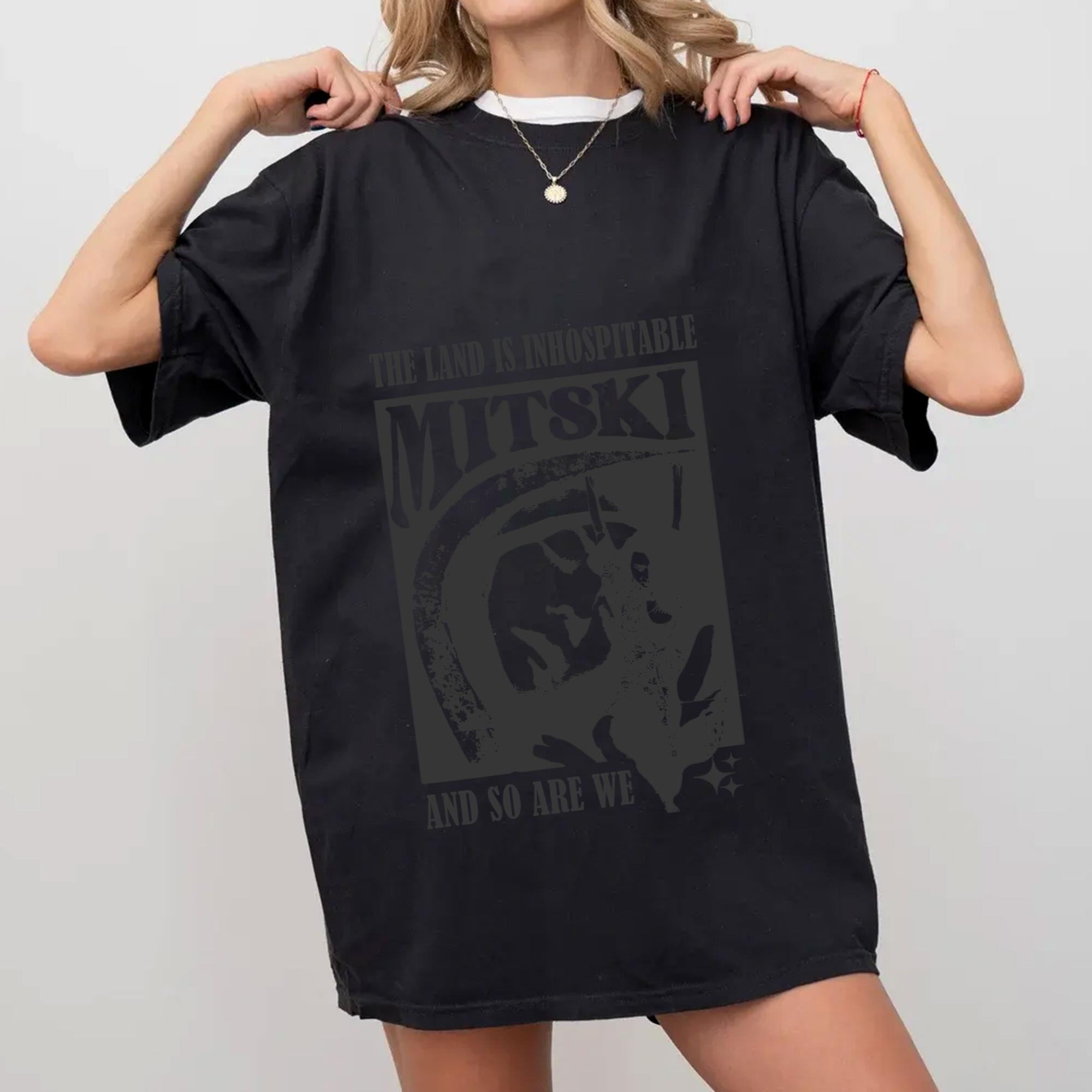 The land is inhospitable Shirt, Mitski Album Shirt, Mitski Album Shirt ...