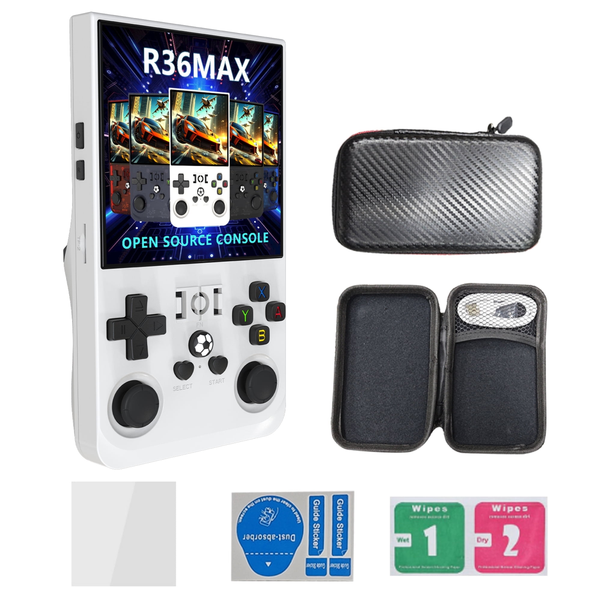 The latest R36SMAX open source handheld game console, nostalgic arcade ...