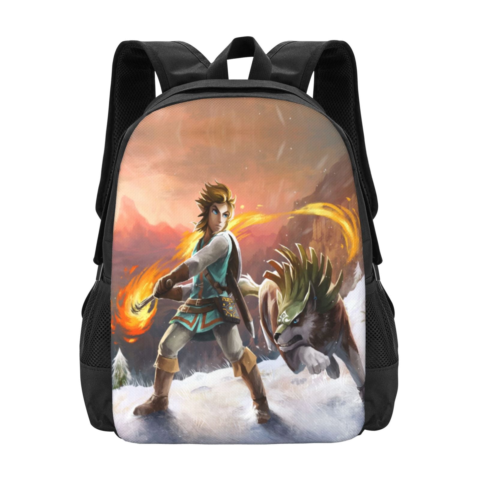 The legend of zelda Laptop Backpack College School Travel Daypack 2 ...