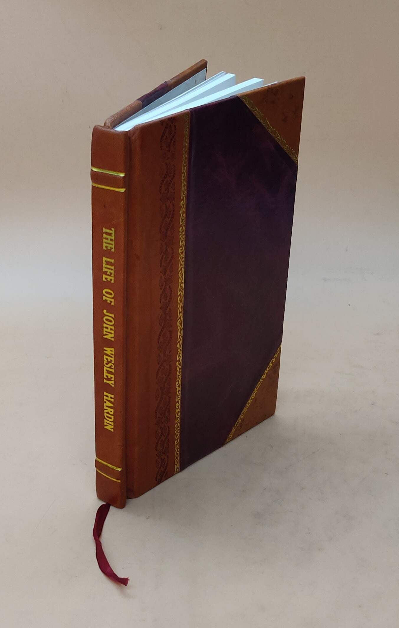 The Life Of John Wesley Hardin From The Original Manuscript As